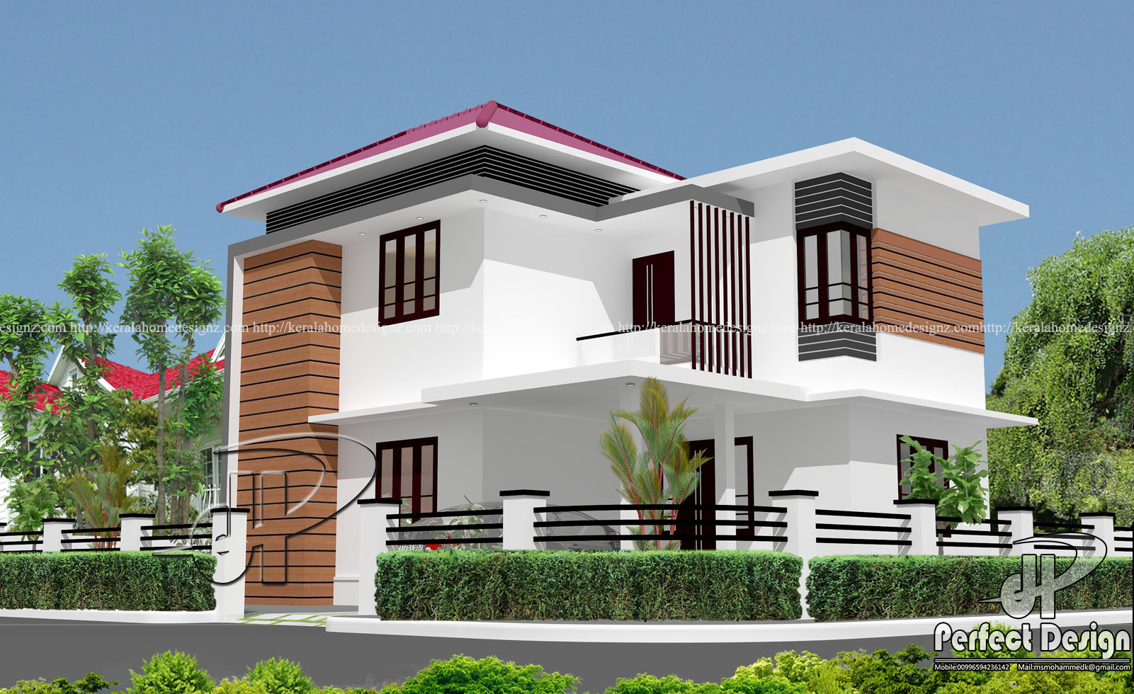Modern and cute home design – Kerala Home Design